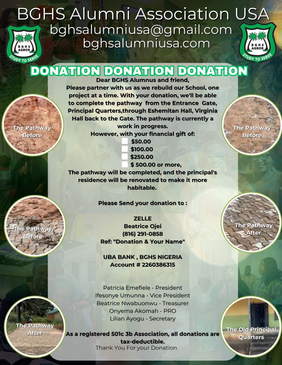 Mission & Vision – BGHS Alumni Association USA